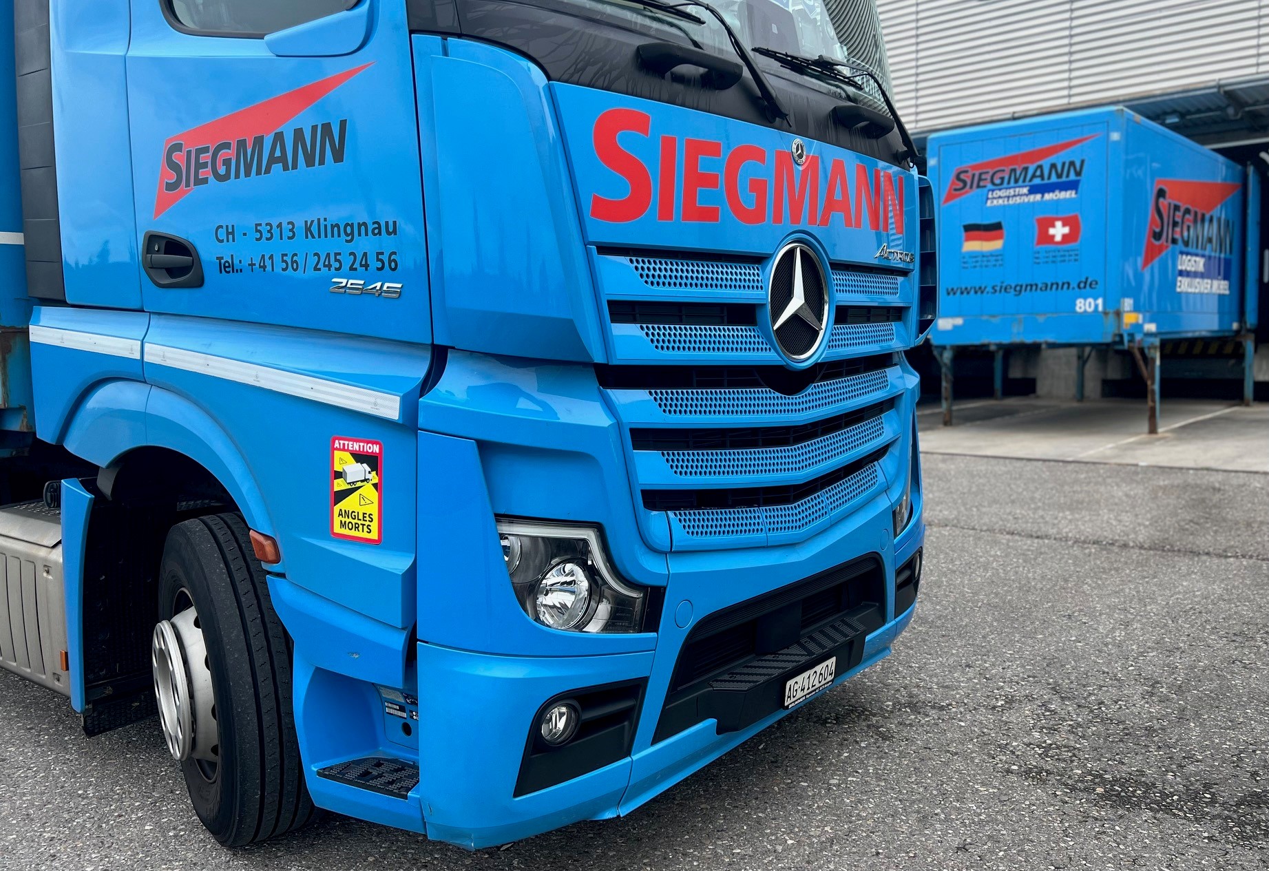 Siegmann Swiss Logistik AG – Logistic provider in Switzerland
